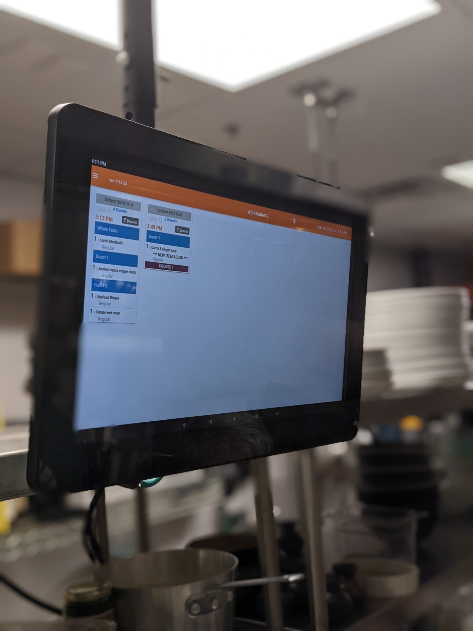 Process Monitoring for Restaurants - SpiceApp